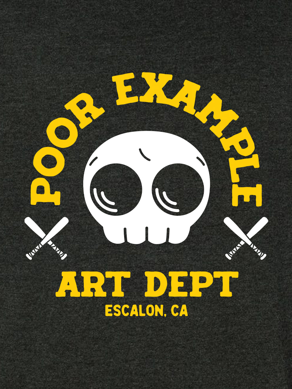 Skully Art Dept sweatshirt – Poor Example